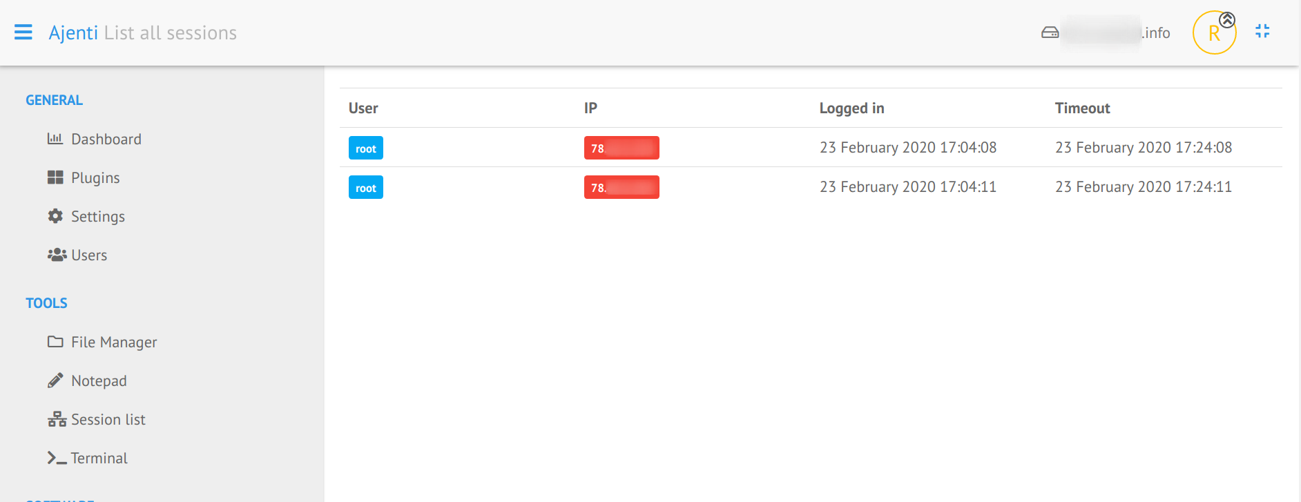 GitHub - kiarn/ajenti-plugins: Extra plugins for Ajenti